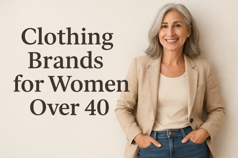 10 Clothing Brands for Women Over 40 - Best Picks Hub
